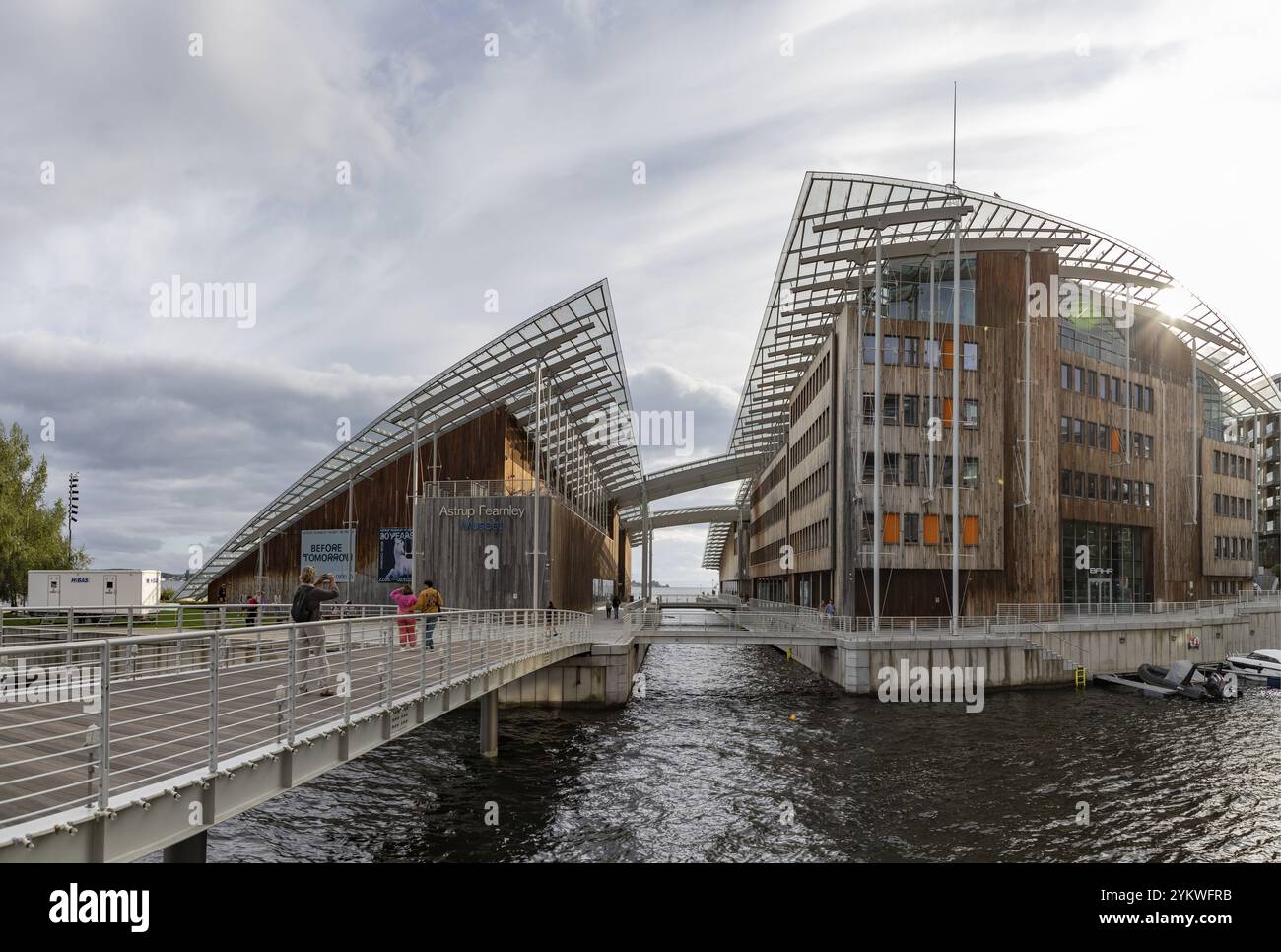 A picture of the Astrup Fearnley Museum of Modern Art Stock Photo - Alamy