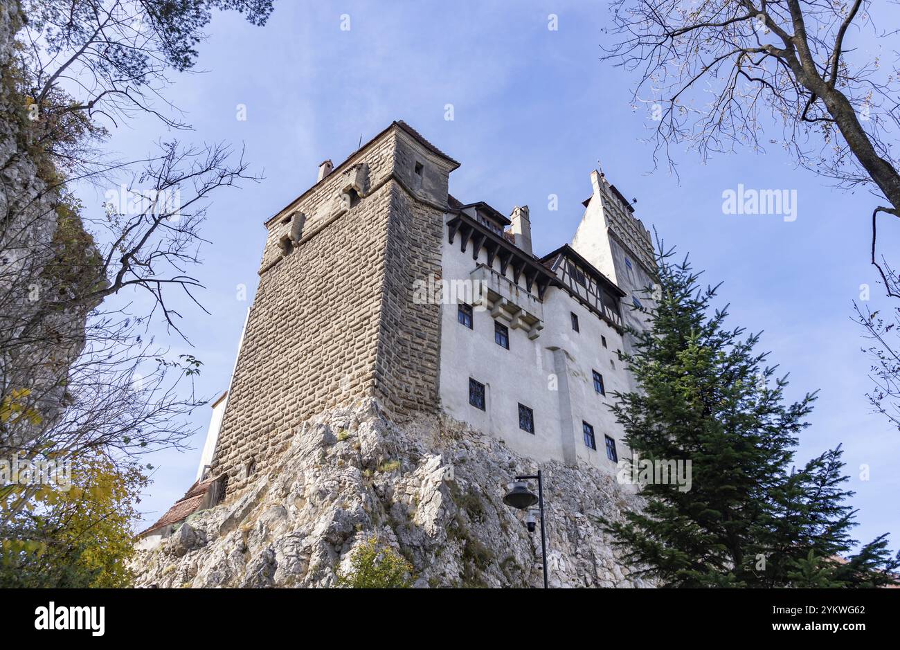 A picture of the Bran Castle Stock Photo - Alamy