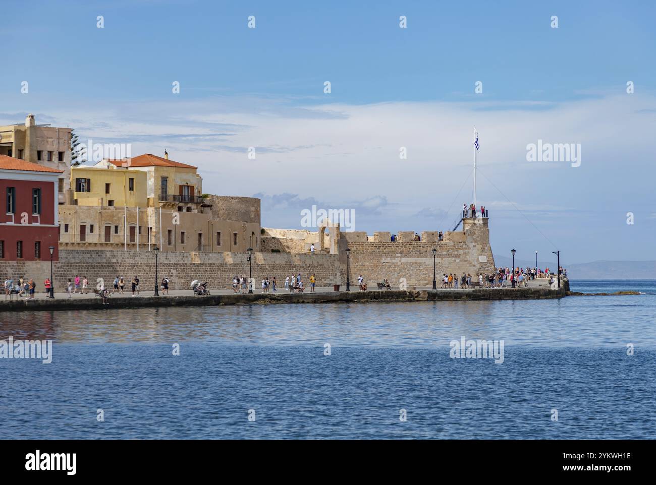 A picture of the Firka Venetian Fortress, which houses the Maritime ...