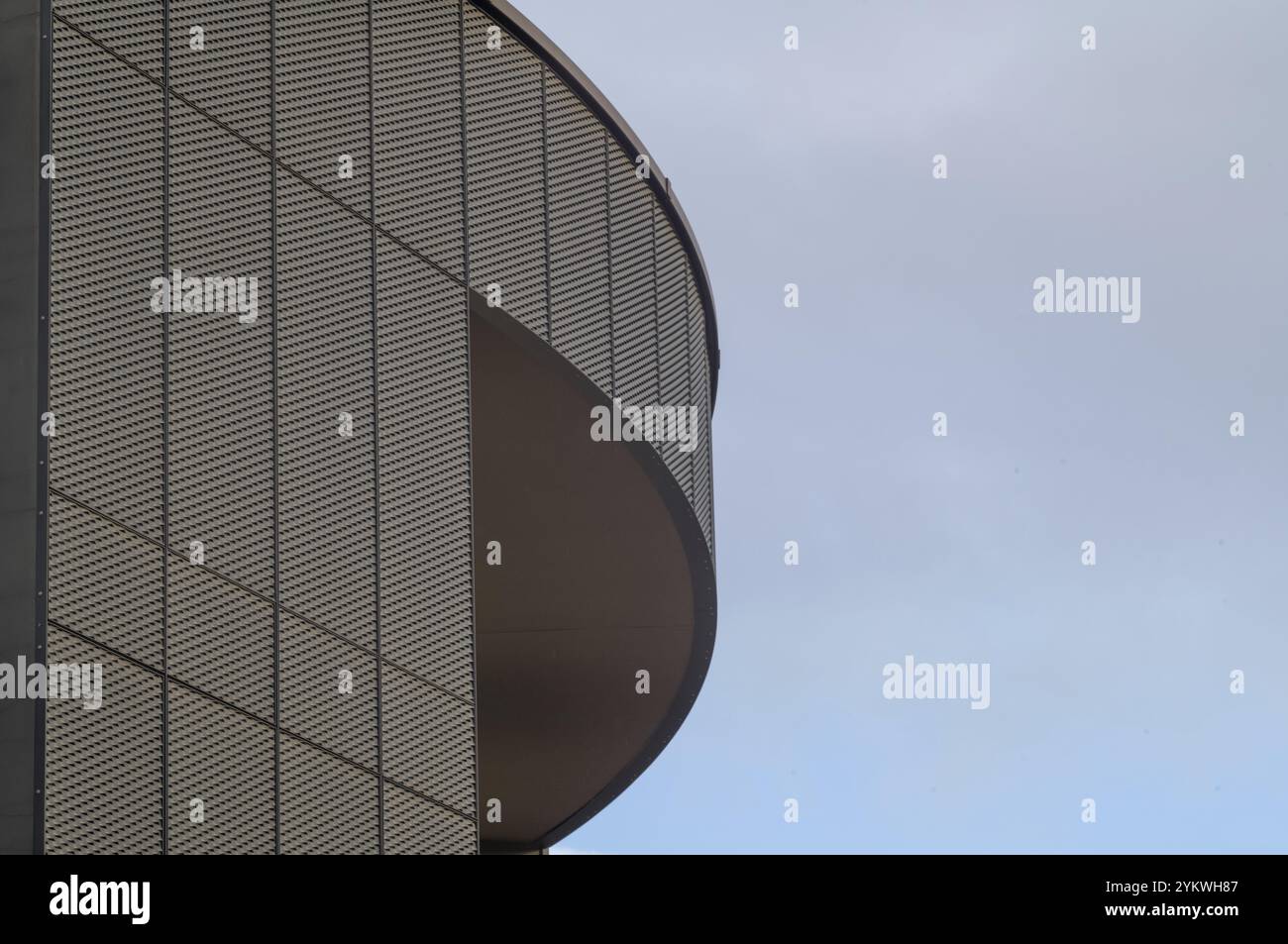 Very modern round house facade of a building Stock Photo - Alamy