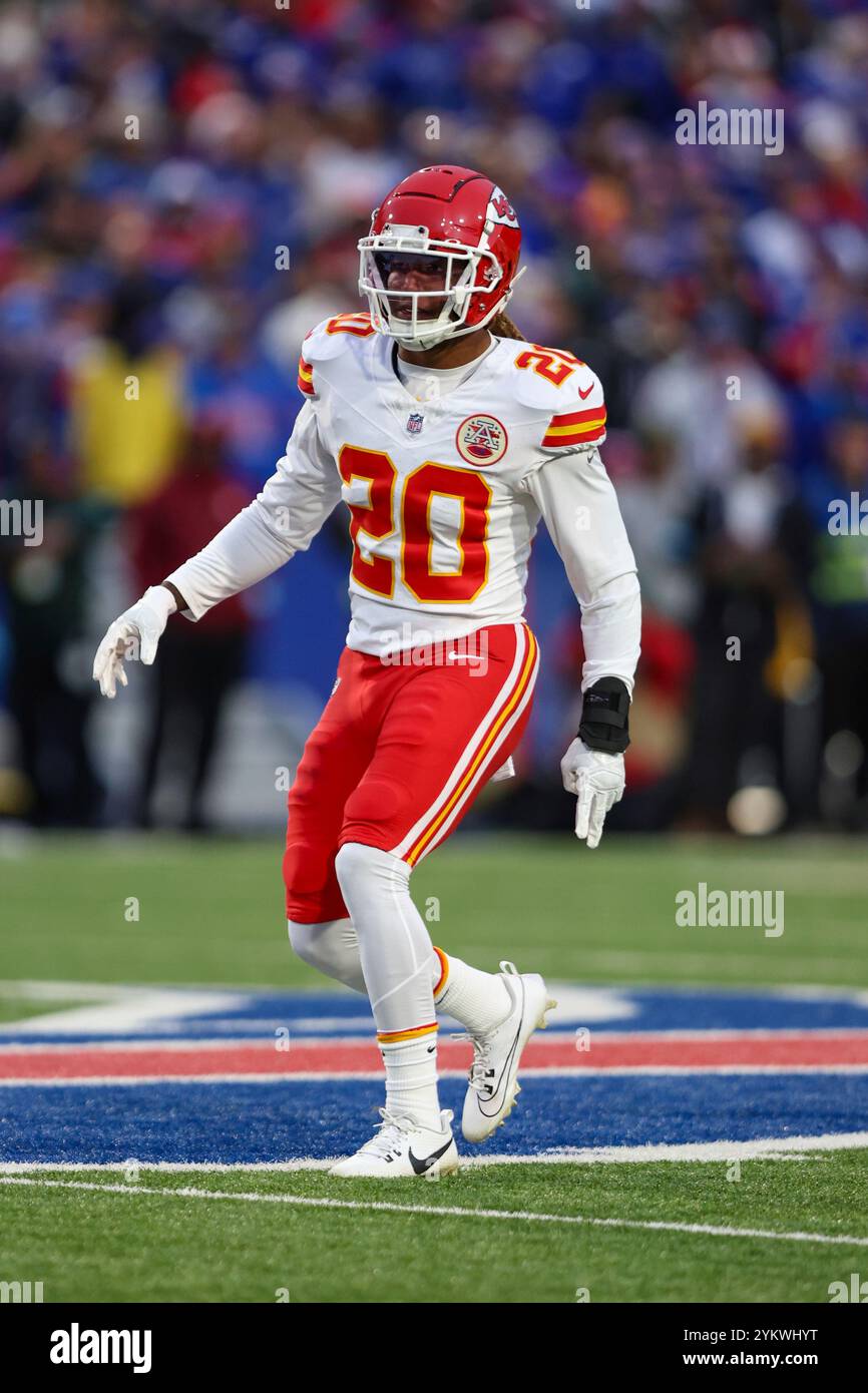Kansas City Chiefs safety Justin Reid (20) in action during an NFL ...