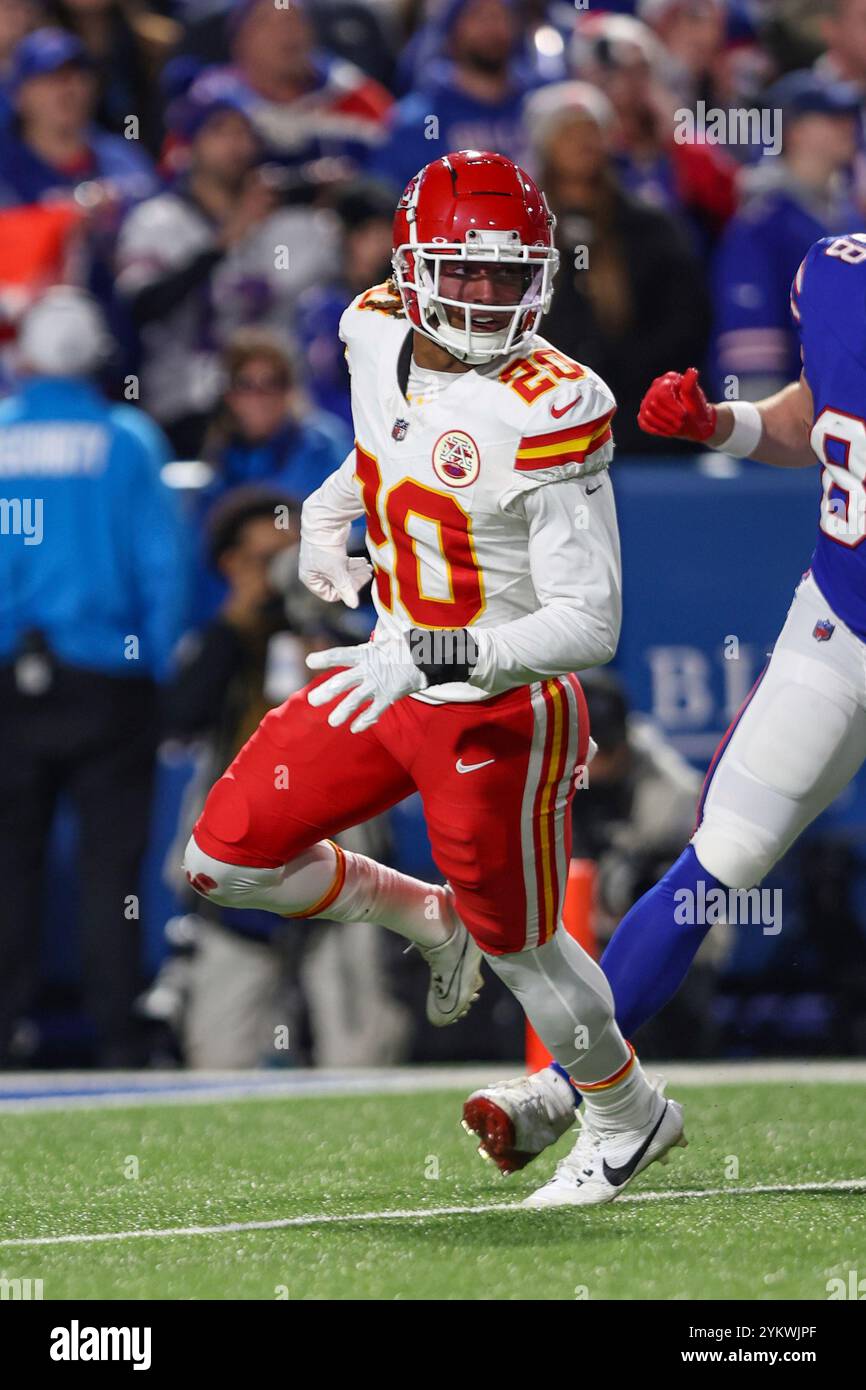 Kansas City Chiefs safety Justin Reid (20) in action during an NFL ...