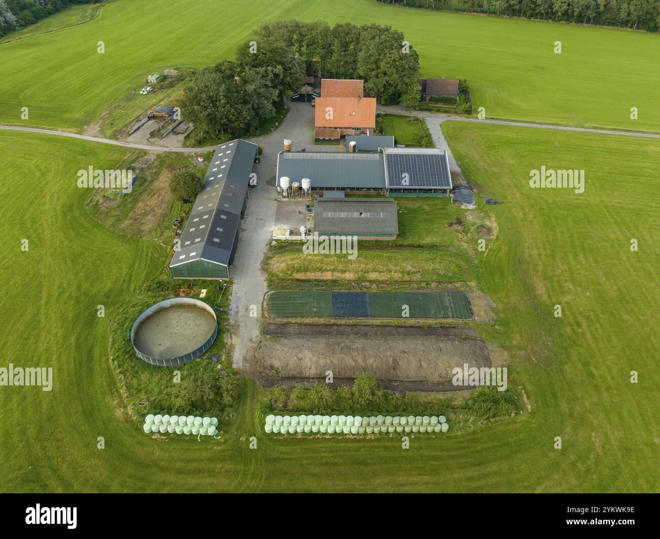 Holland birds eye view hi-res stock photography and images - Alamy