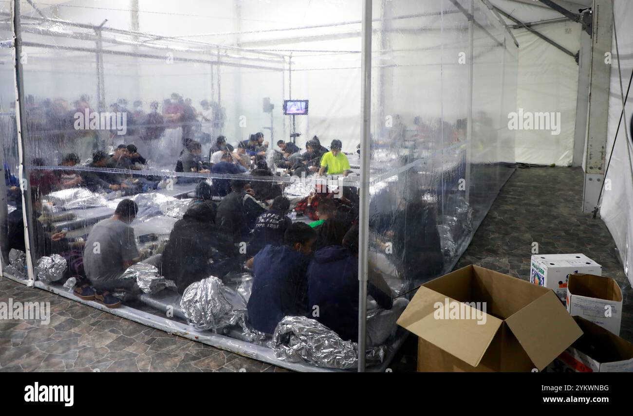 Temporary processing facilities in Donna, Texas, safely processes ...