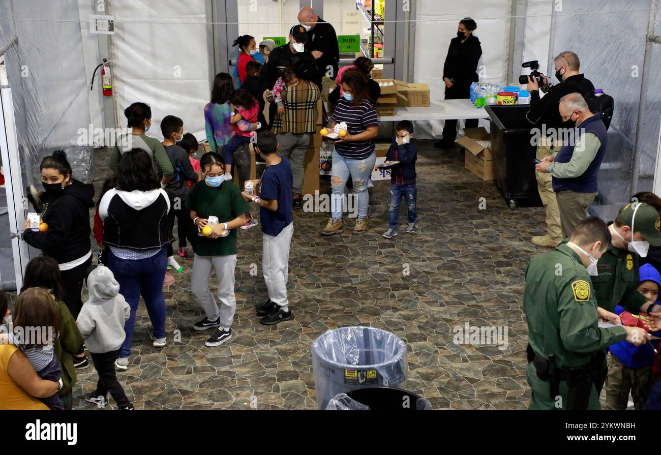 Temporary processing facilities in Donna, Texas, safely processes ...