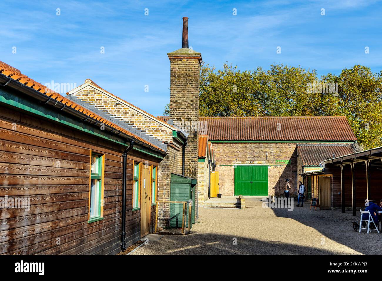 The Craft Courtyard at Hainault Forest Visitor Centre, Hainault Forest ...