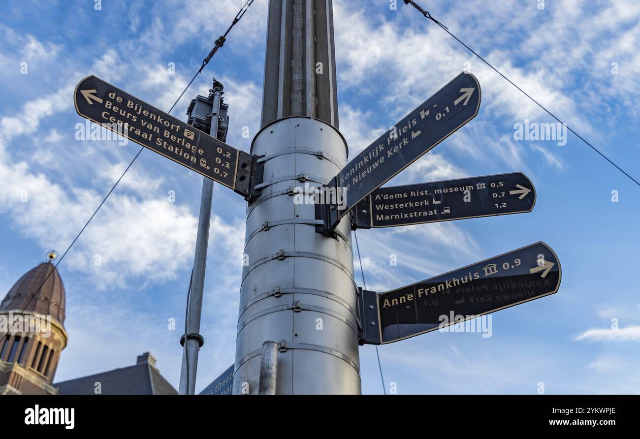 Signpost in historic centre hi-res stock photography and images - Alamy