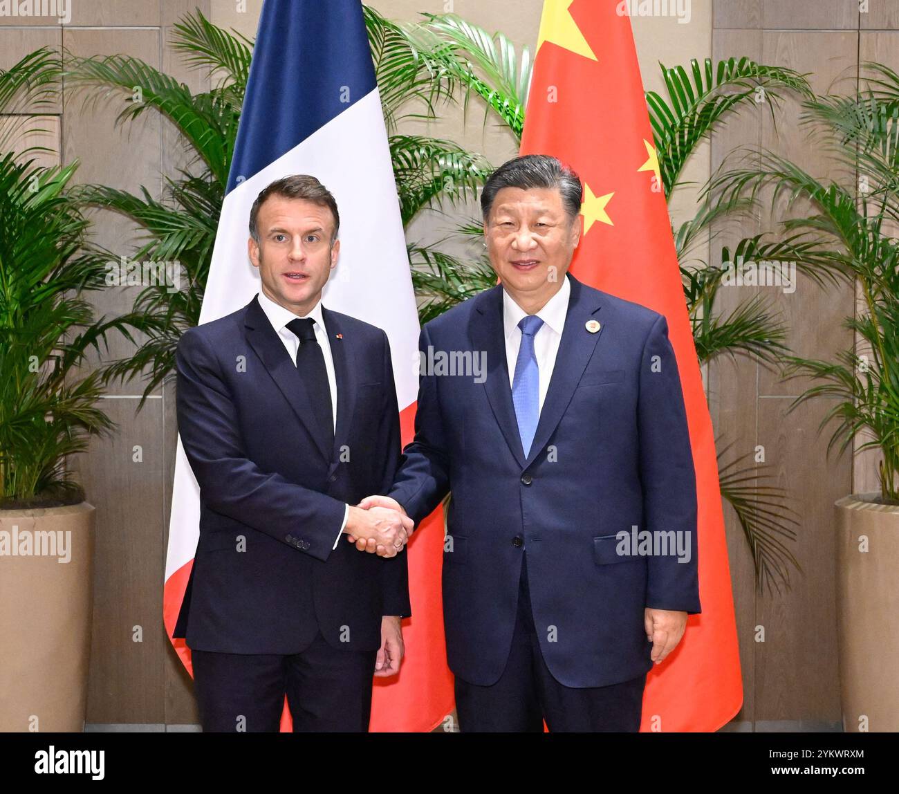 Rio De Janeiro, Brazil. 19th Nov, 2024. Chinese President Xi Jinping ...