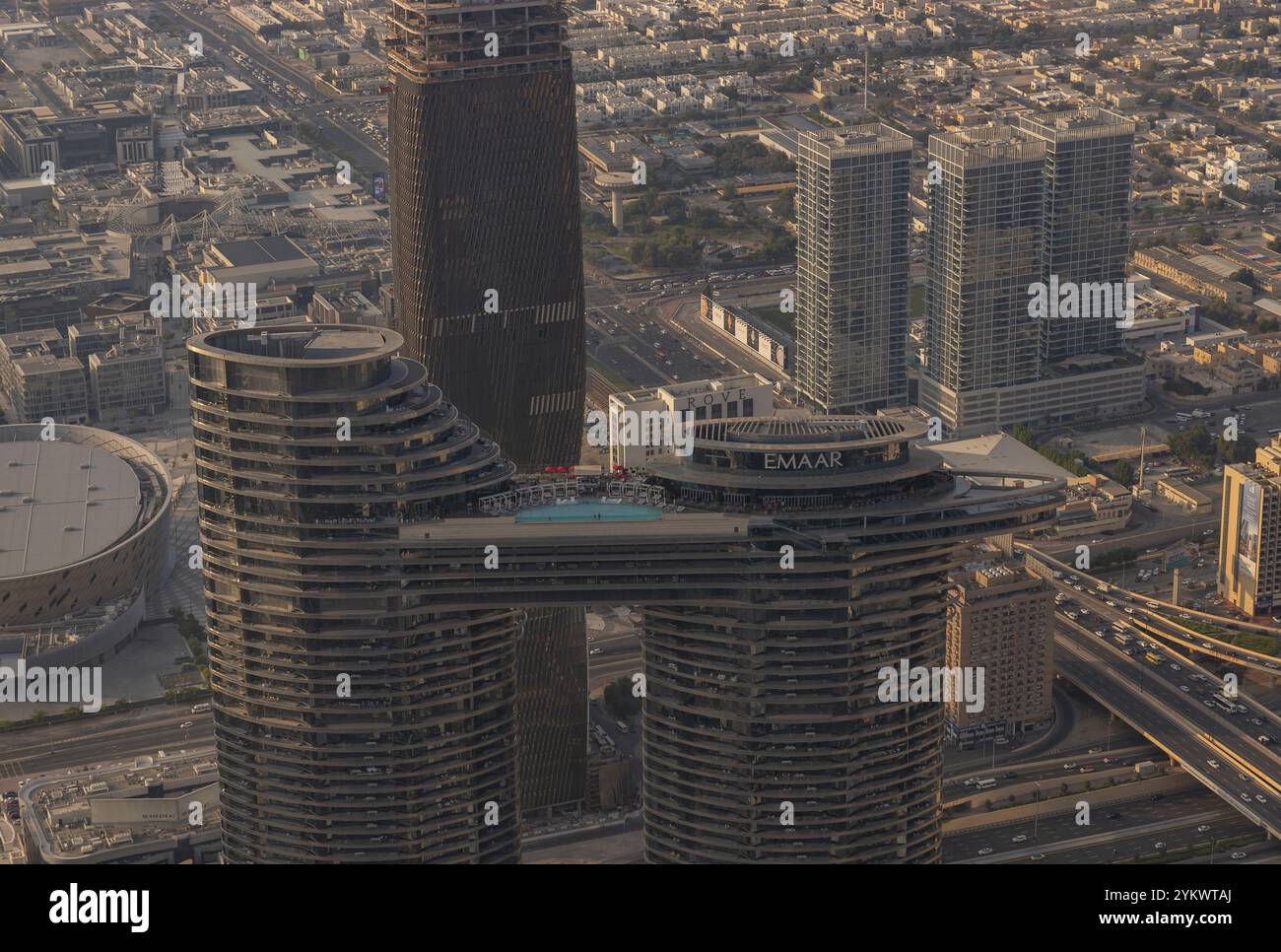 A picture of the Address Sky View Hotel Stock Photo - Alamy