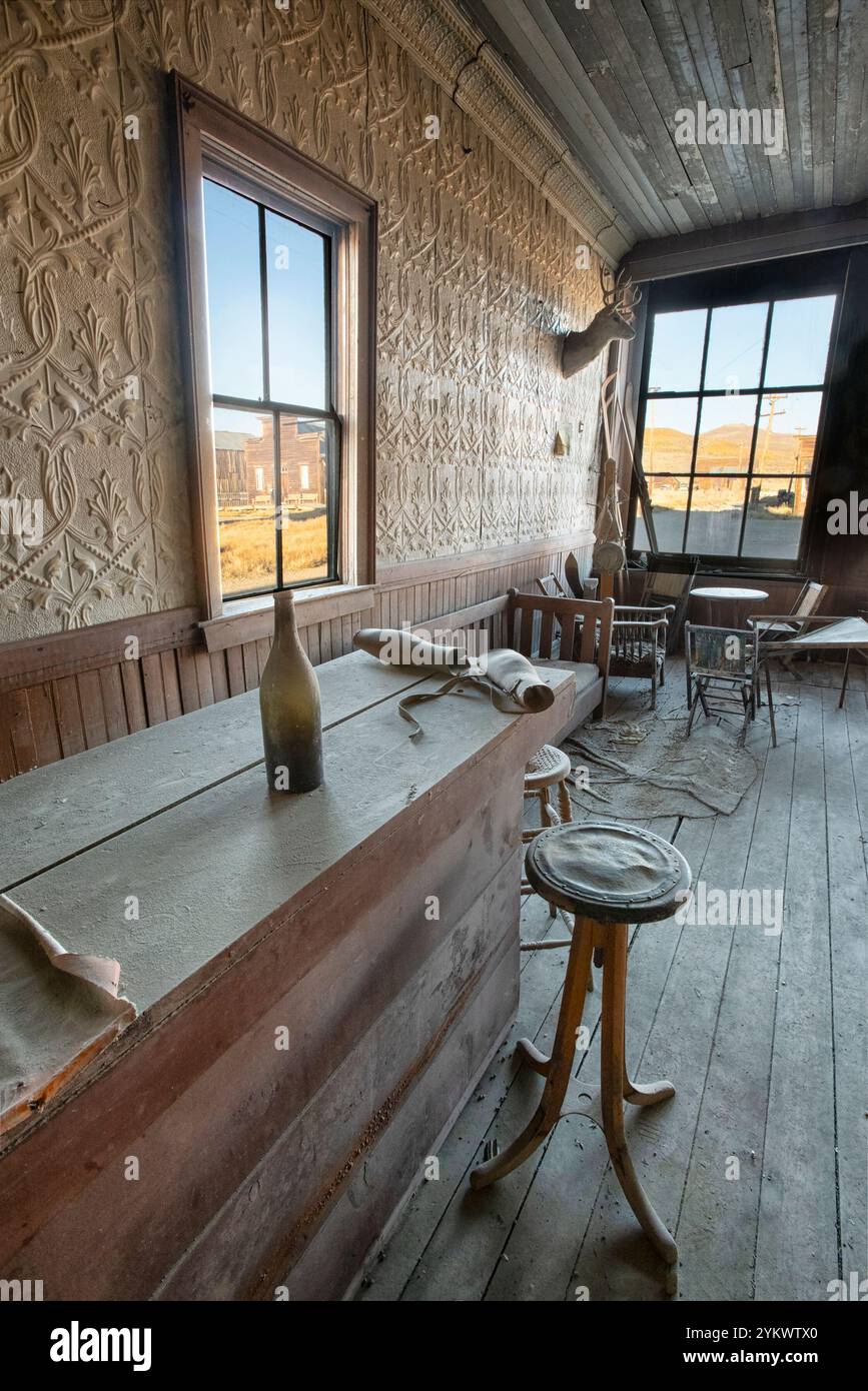 Bodie State Historical Park; Mono County; California; Gold Rush Ghost Town; Bodie Hotel ...