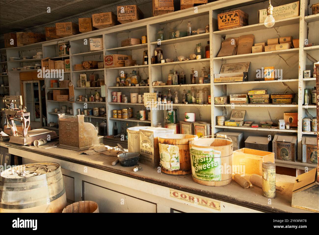 Bodie State Historical Park; California; Interior; Store; Gold Rush ...