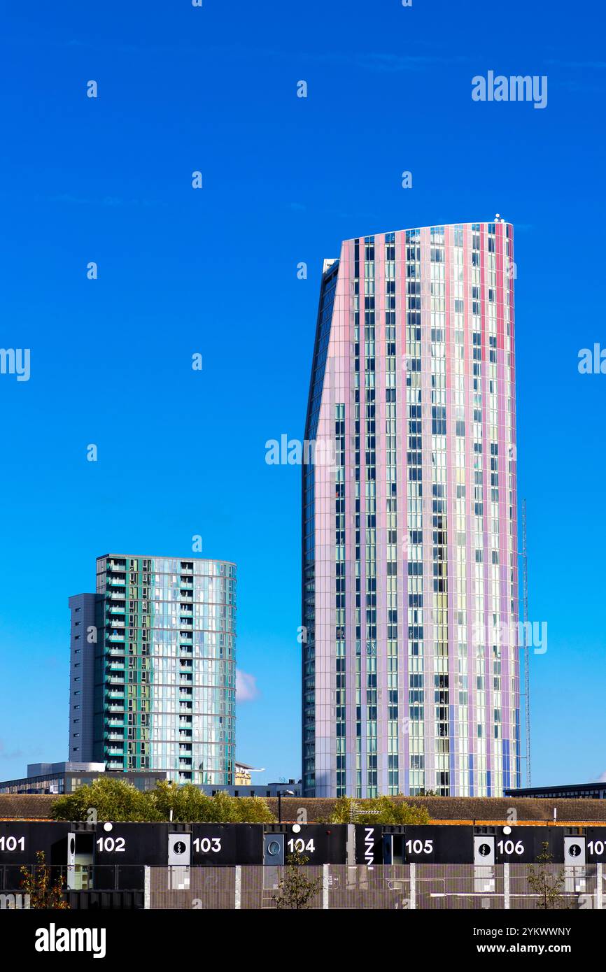 One Eighty Stratford and Halo Tower buildings, Stratford, Newham ...