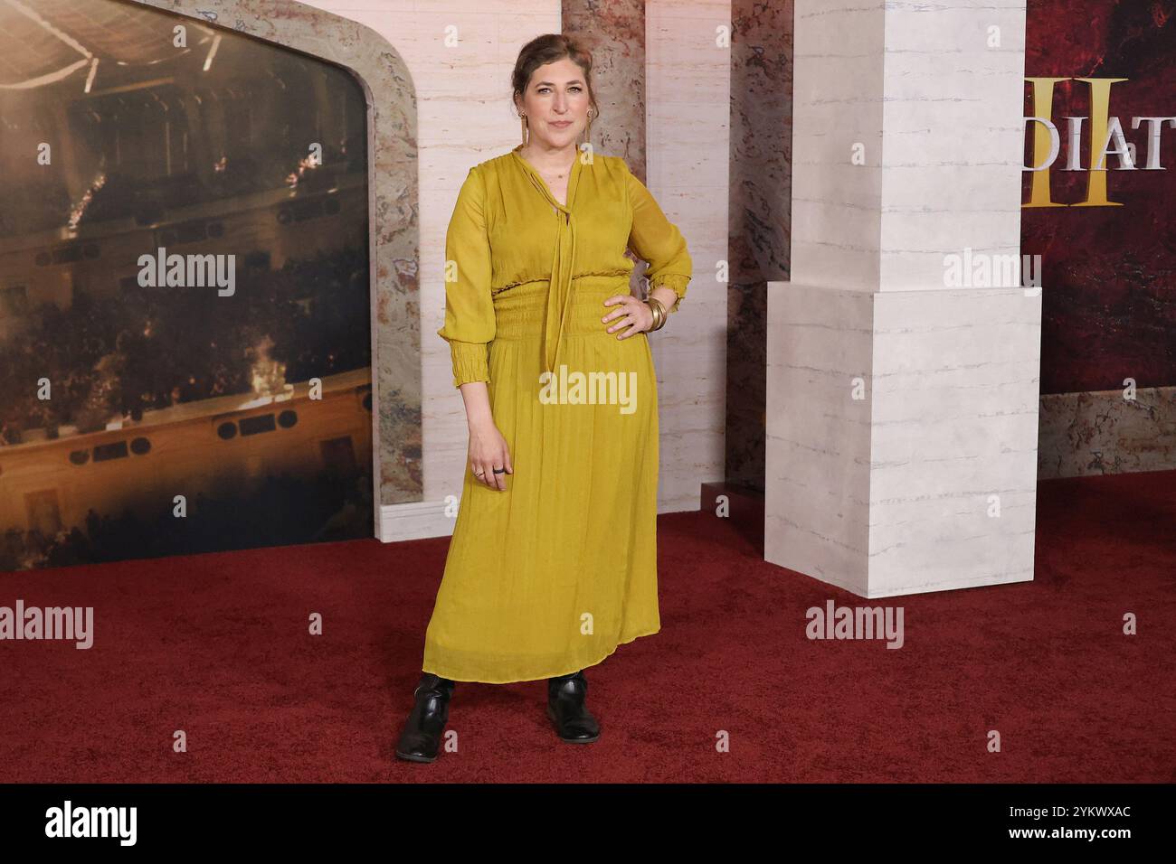 November 18, 2024, Los Angeles, California, USA: Mayim Bialik at the ...