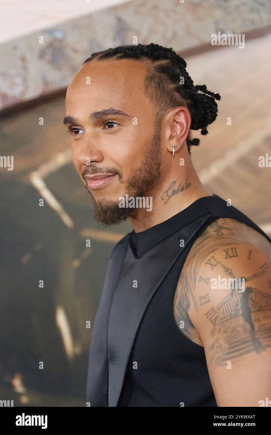 November 18, 2024, Los Angeles, California, USA: Lewis Hamilton at the ...