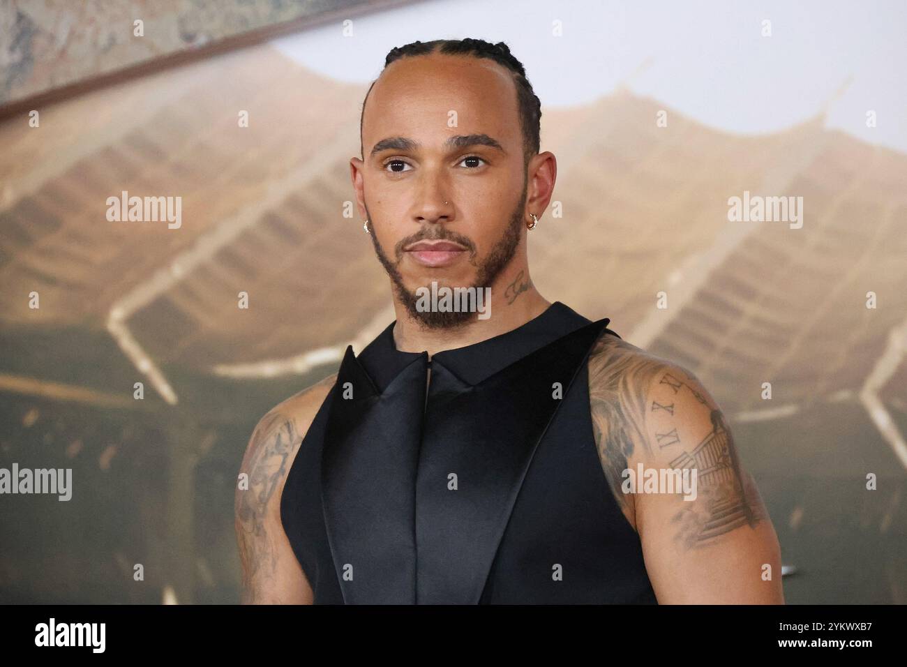 November 18, 2024, Los Angeles, California, USA: Lewis Hamilton at the ...