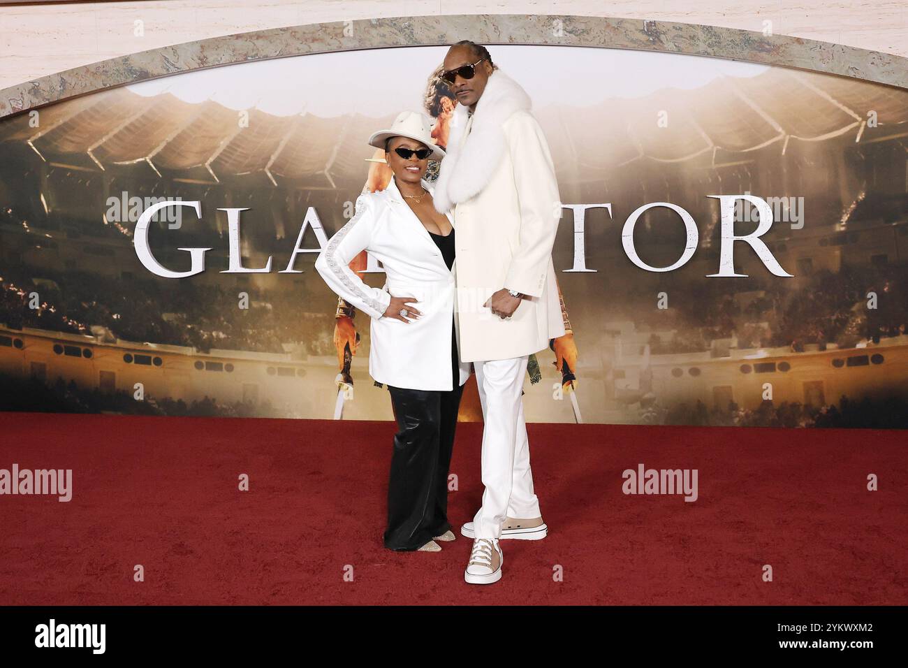 November 18, 2024, Los Angeles, California, USA: Shante Broadus, Snoop ...