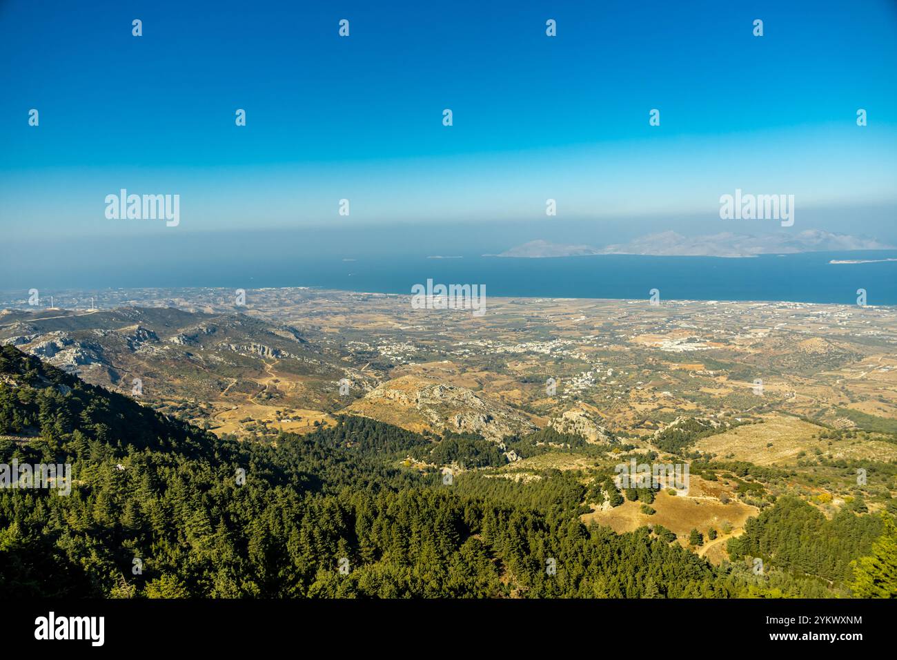 Hike to the highest point of the Greek island of Kos in the South ...
