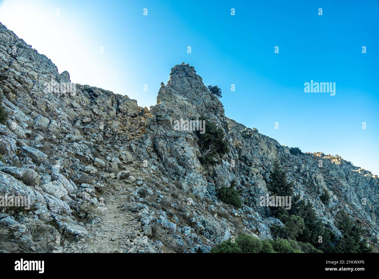 Hike to the highest point of the Greek island of Kos in the South ...