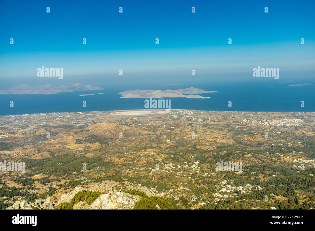 Hike to the highest point of the Greek island of Kos in the South ...