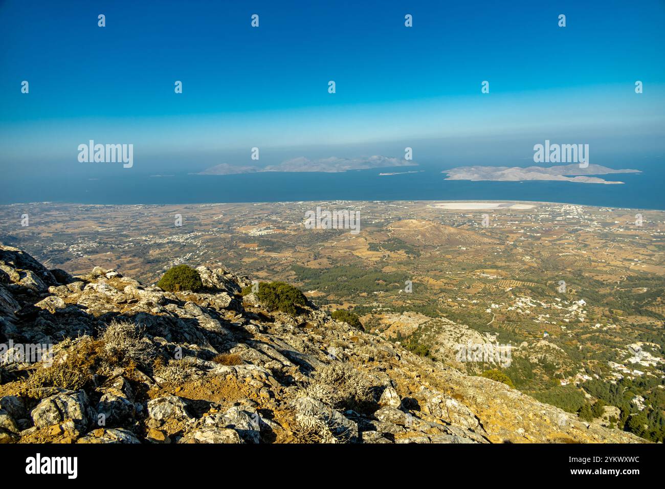 Hike to the highest point of the Greek island of Kos in the South ...