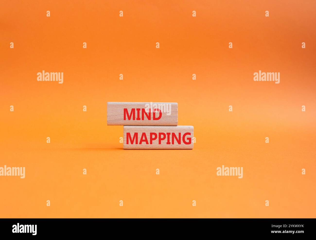 Mind Mapping symbol. Concept word Mind Mapping on wooden blocks ...