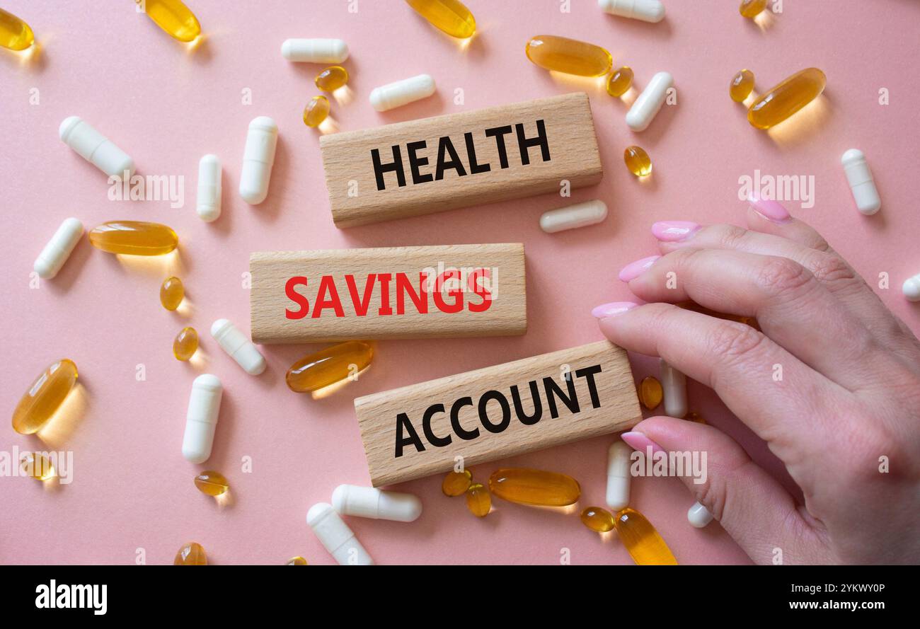 Health Saving Account symbol. Concept word Health Saving Account on ...