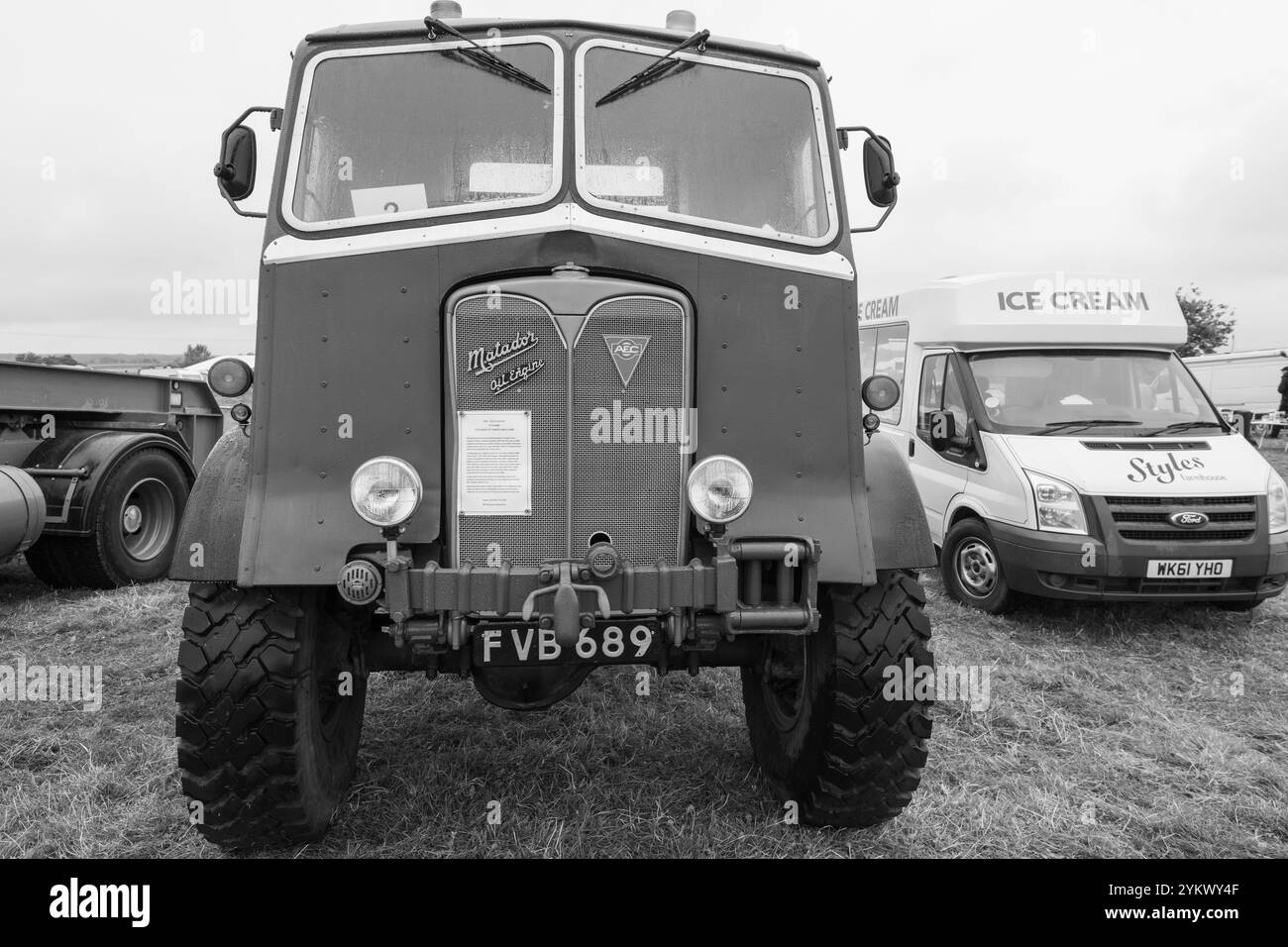 Low Ham.Somerset.United Kingdom.July 20th 2024.An AEC Matador from 1942 ...
