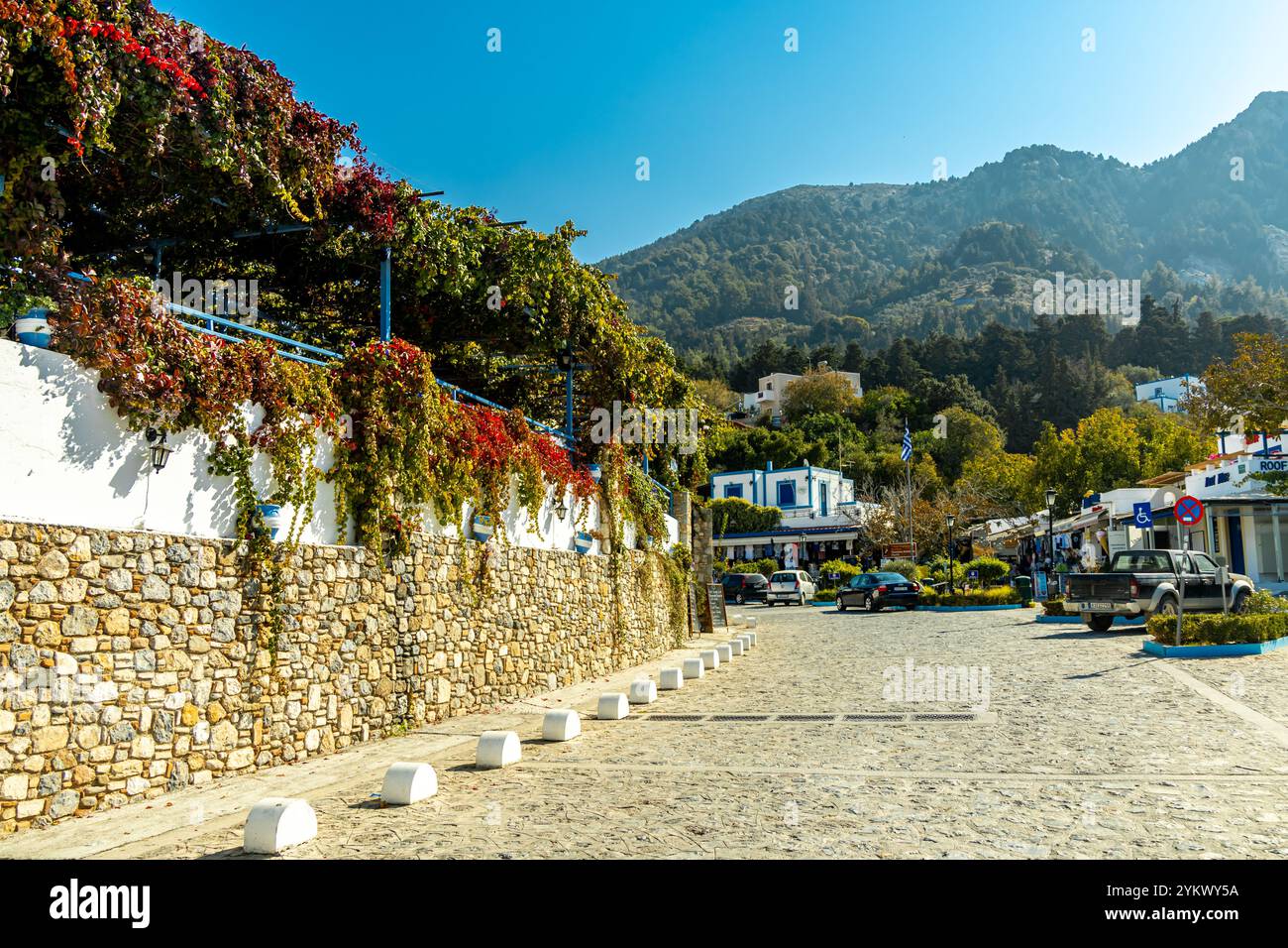 Hike to the highest point of the Greek island of Kos in the South ...