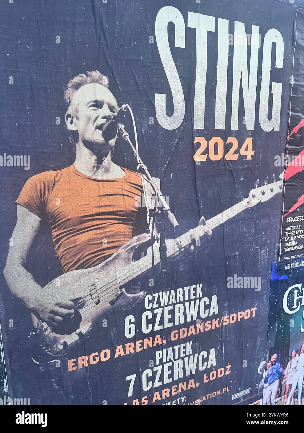 Sting show poster hi-res stock photography and images - Alamy