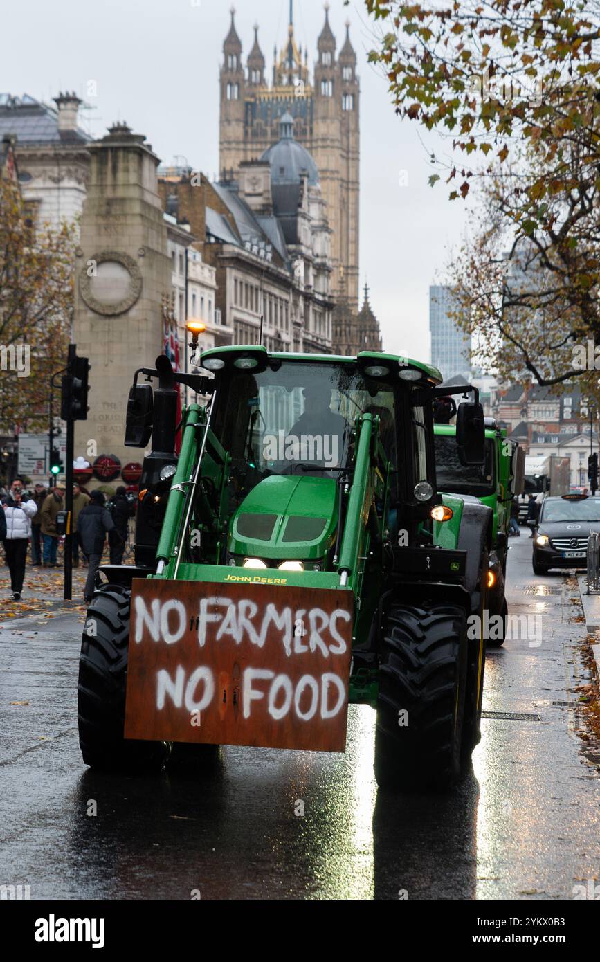 British farmers protest at westminster hi-res stock photography and ...