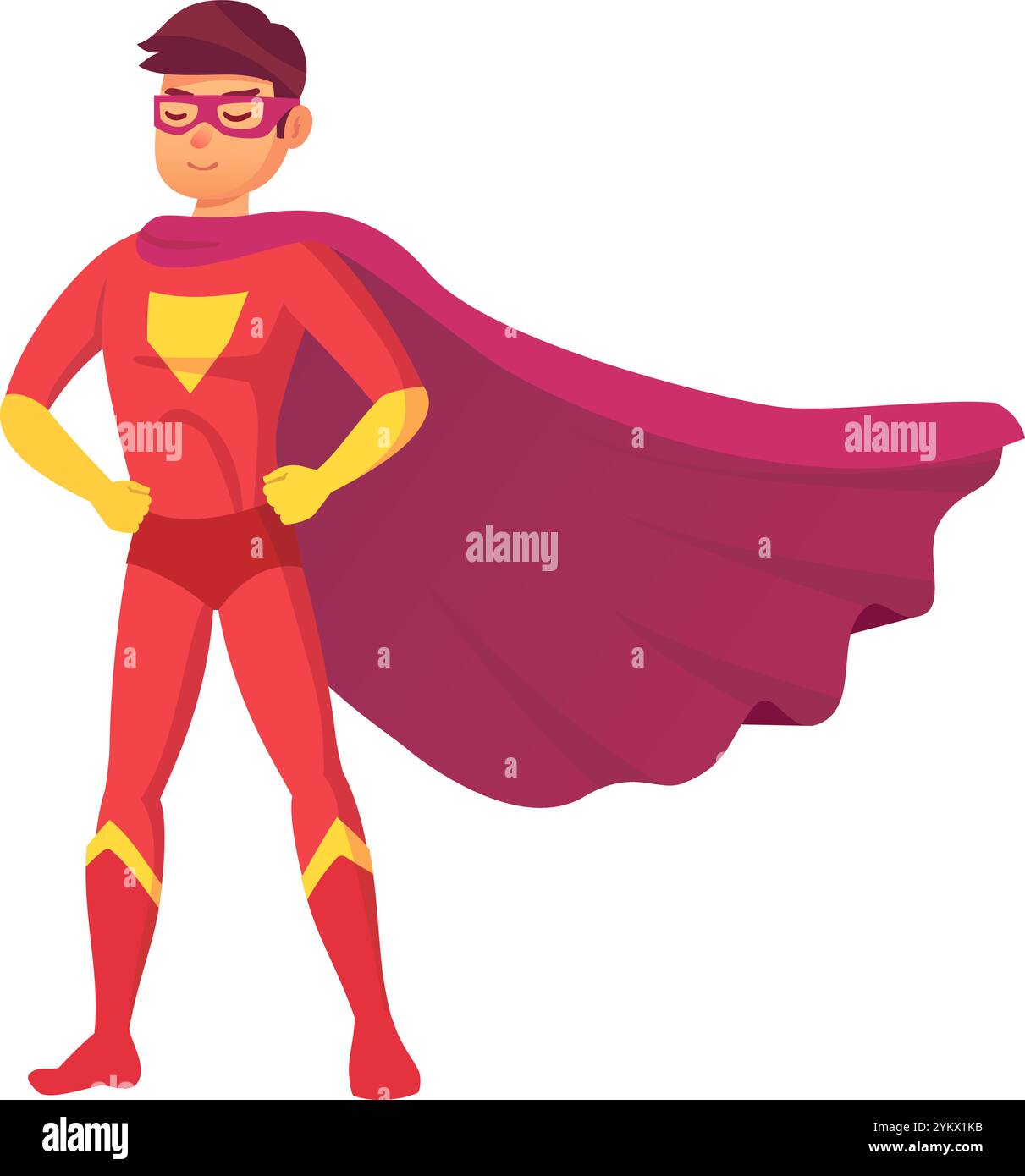 Hands on hips proud Stock Vector Images - Alamy