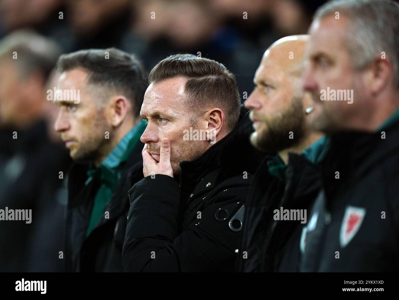 Wales manager Craig Bellamy ahead of the UEFA Nations League Group ...