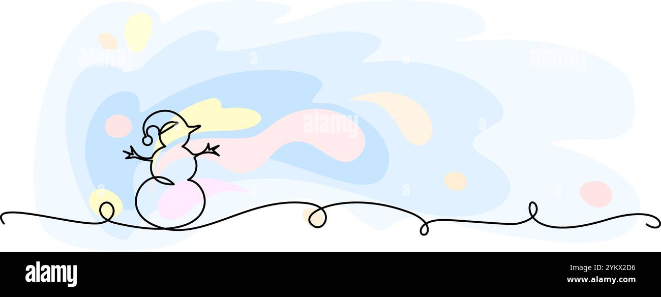 Continuous stroke drawing hi-res stock photography and images - Alamy