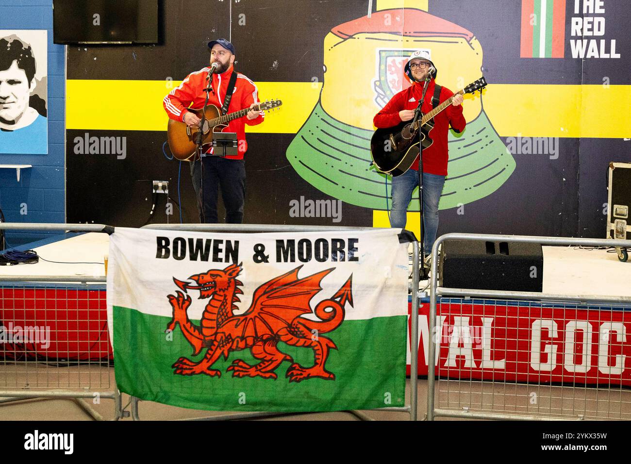 Cardiff, UK. 19th Nov, 2024. Bowen & Moore performing on the Spirit of ...