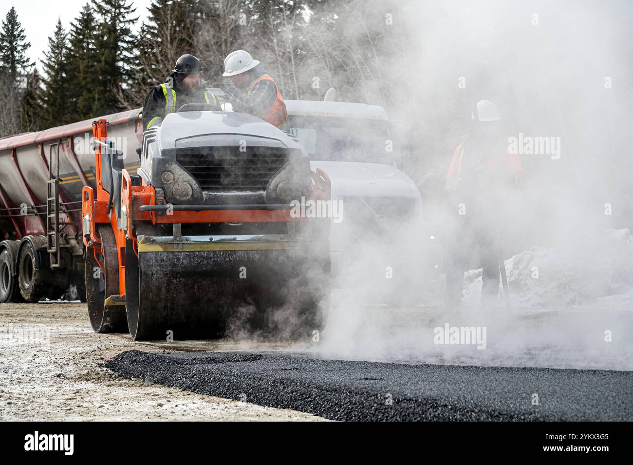 Compacting machine hi-res stock photography and images - Alamy