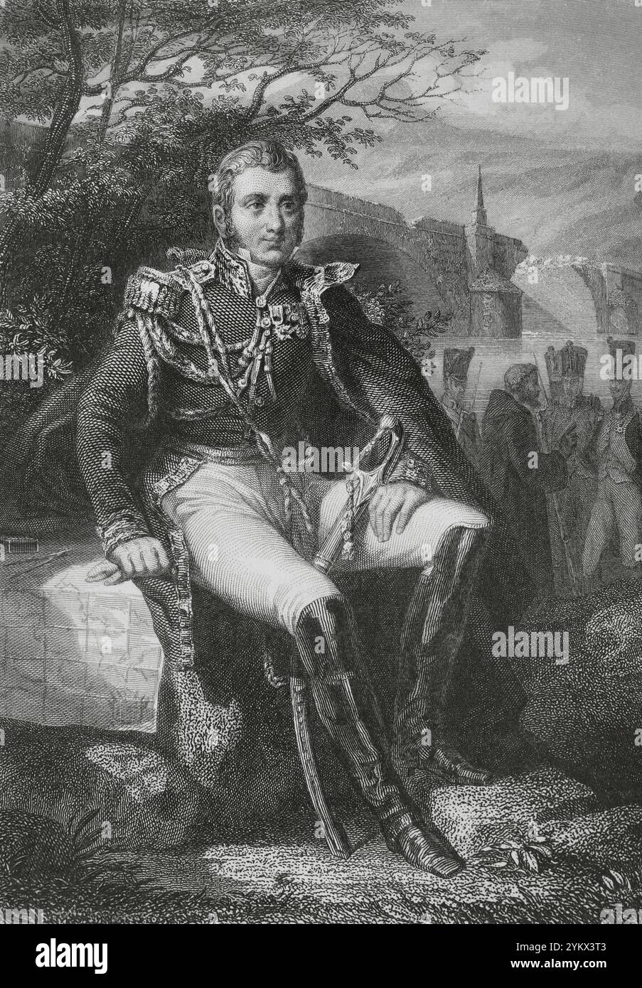 Claude-Victor Perrin (1764-1841). French general who served during the French Revolutionary Wars ...