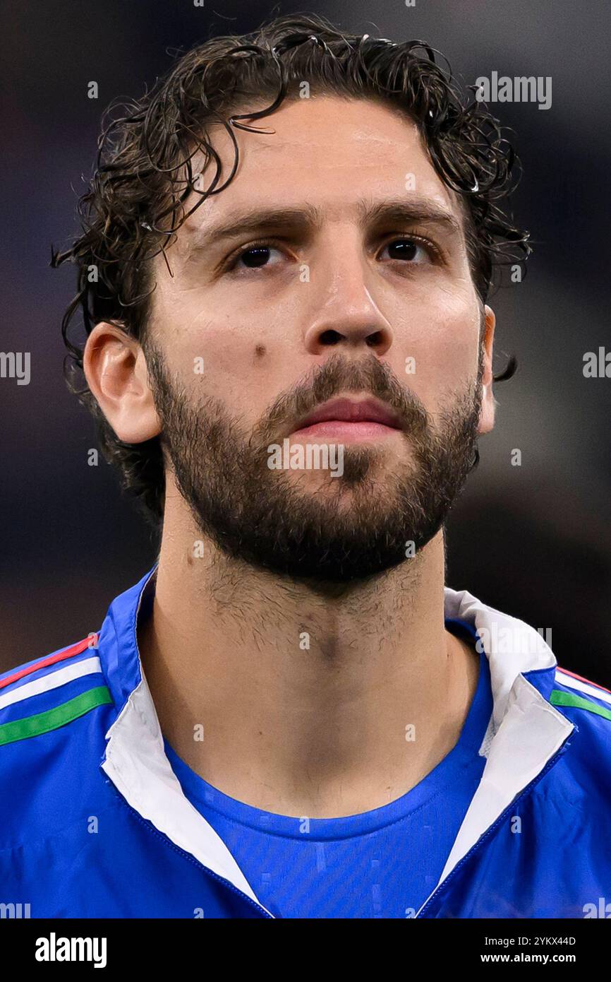 Manuel Locatelli of Italy during the UEFA Nations League football match ...