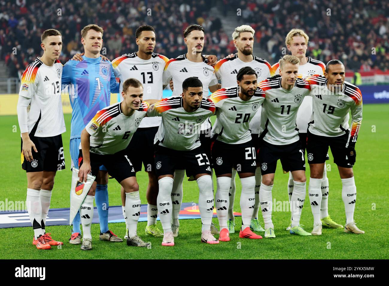 Budapest, Hungary. 19th Nov, 2024. Soccer, Nations League A, Hungary ...