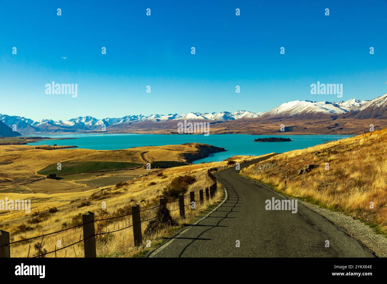 Driving down scenic winding road hi-res stock photography and images ...