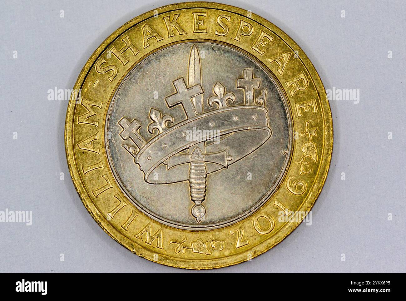 William shakespeare commemorative coin hi-res stock photography and ...