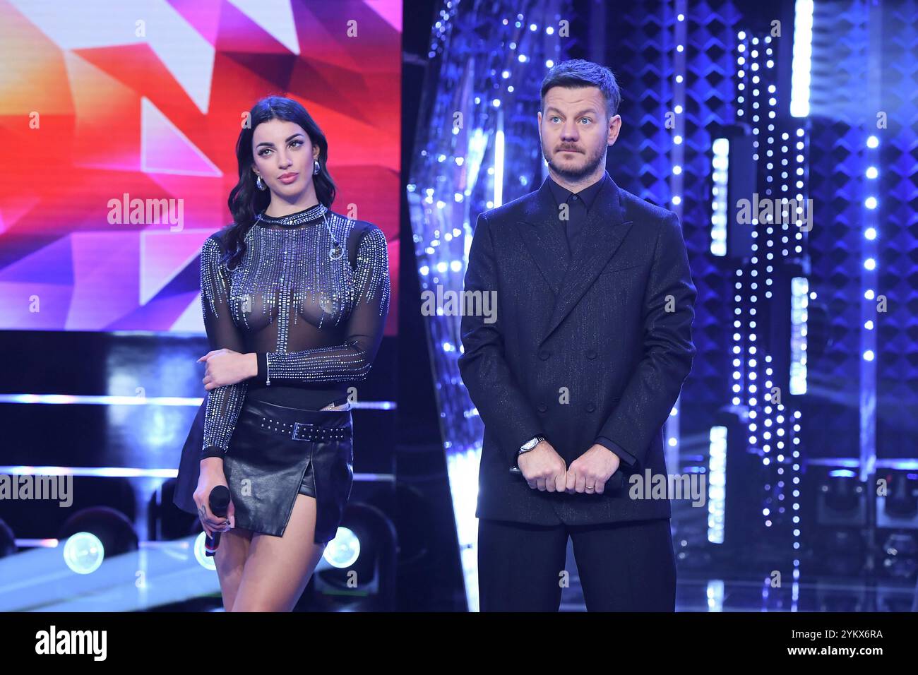 Rome. Rai Studios in Via Asiago. Sanremo Giovani second evening ...