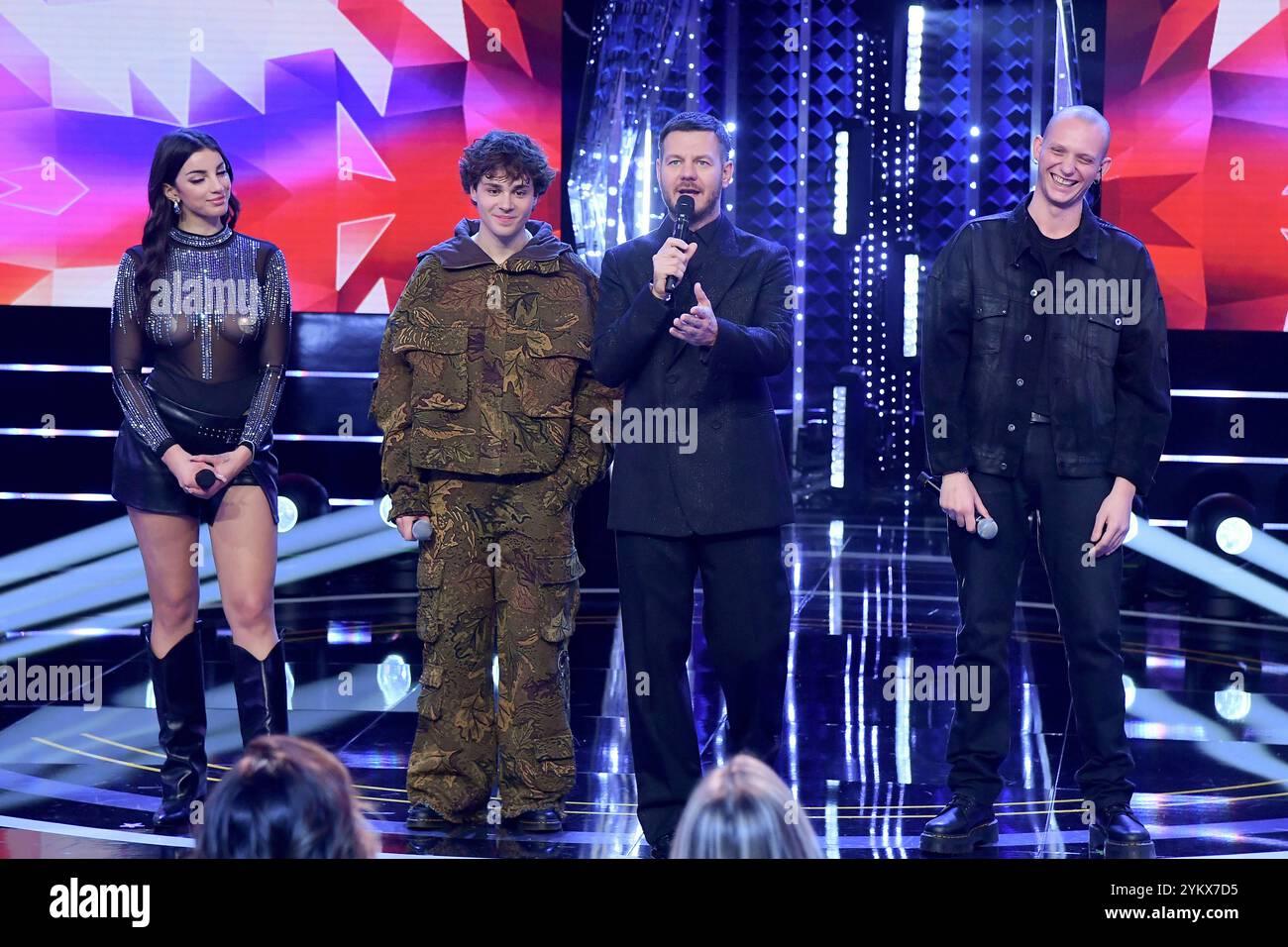 Rome. Rai Studios in Via Asiago. Sanremo Giovani second evening ...