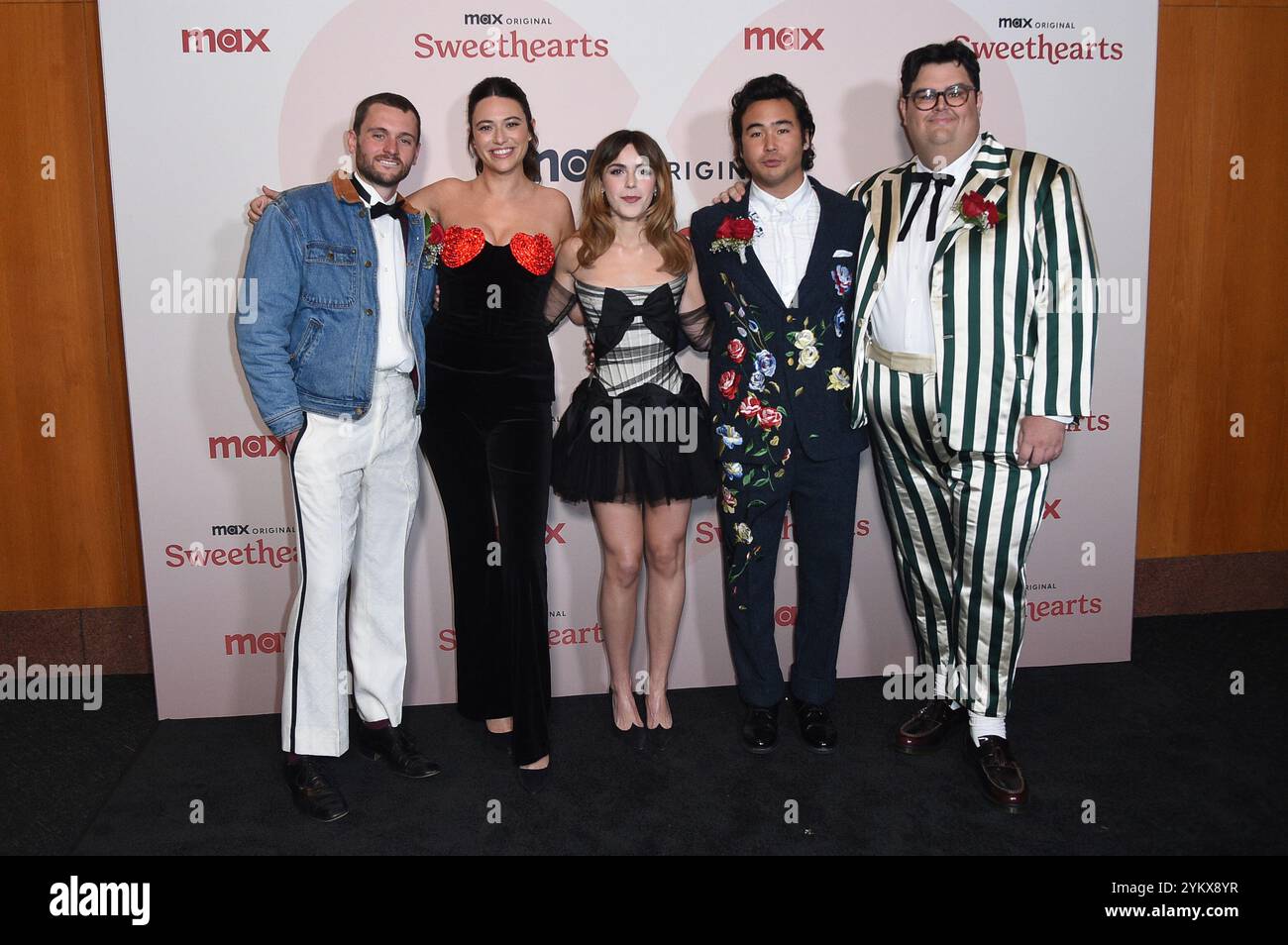 Dan Brier, Jordan from left Weiss, Kiernan Shipka, Nico Hiraga and ...
