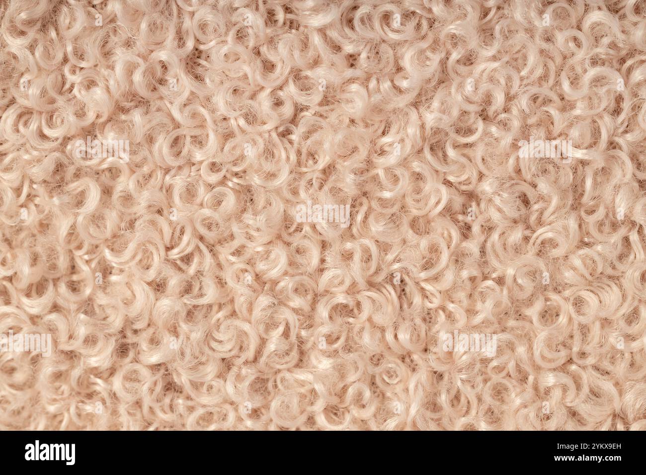Creamy Wool Texture with Fluffy Fibers Stock Photo - Alamy