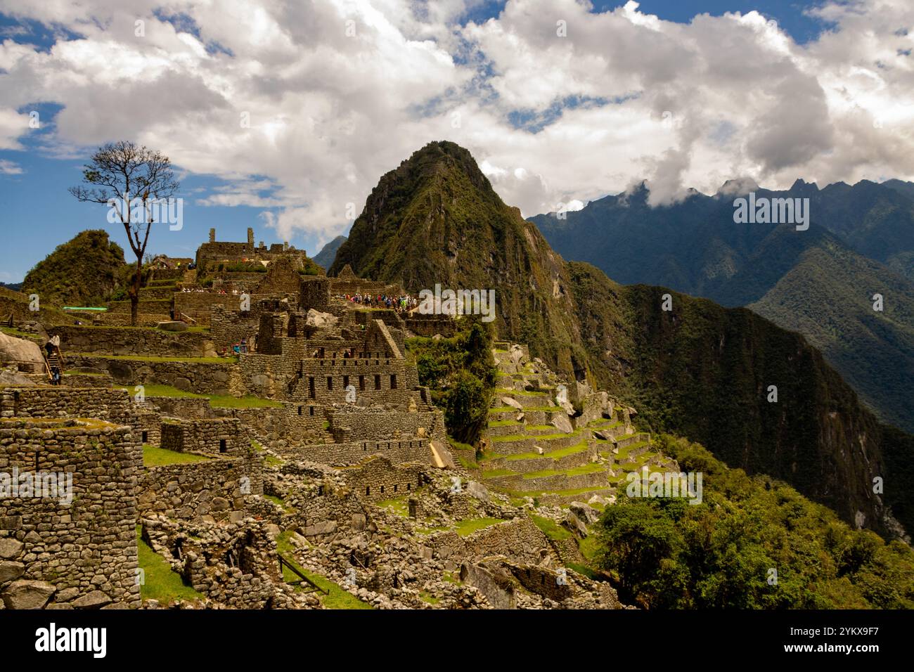 Machu Picchu, one of the Seven Wonders of the World Stock Photo - Alamy