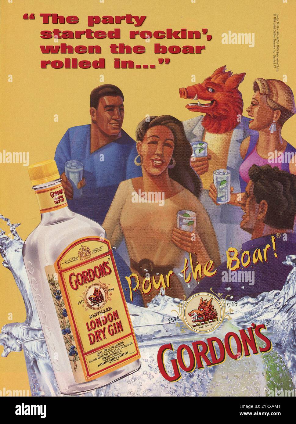 Vintage "Playboy" magazine November 1995 issue Advert, USA Stock Photo ...