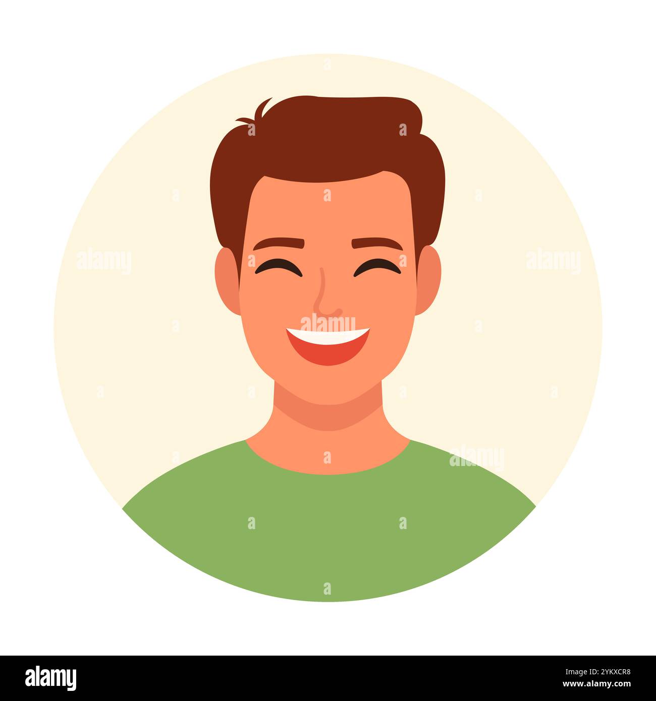 Dark haired old man Stock Vector Images - Alamy