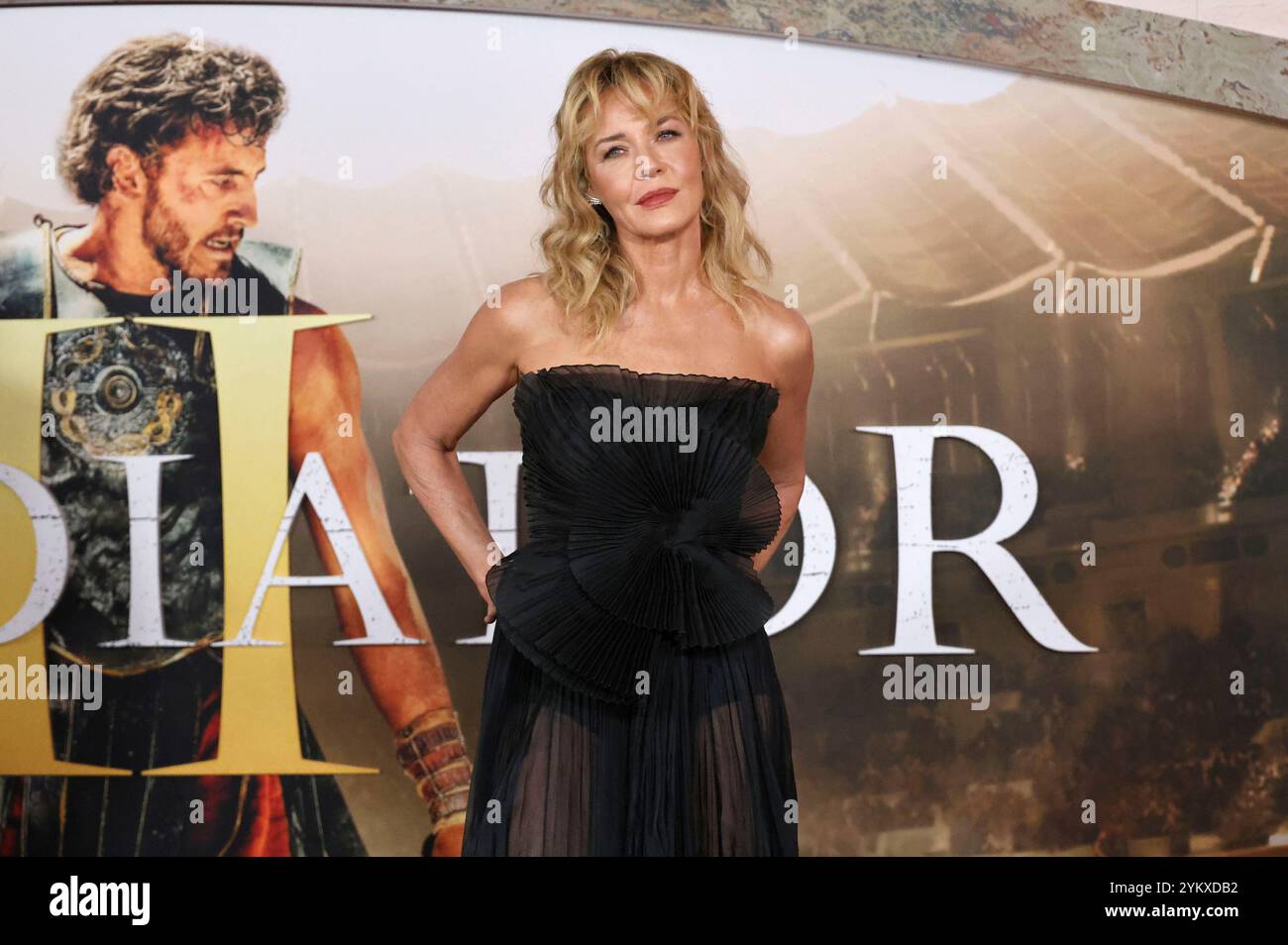 Connie Nielsen bei der Premiere des Kinofilms 'Gladiator II' im TCL ...