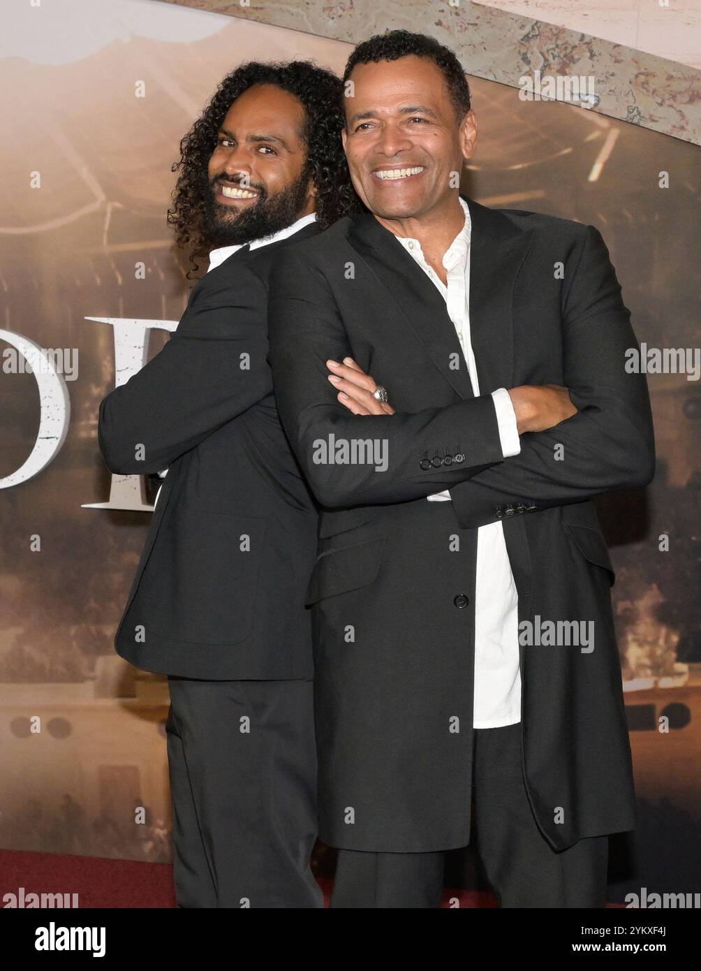 Hollywood, California, USA. 19th Nov, 2024. Makaylo Van Peebles and Mario Van Peebles. Los ...