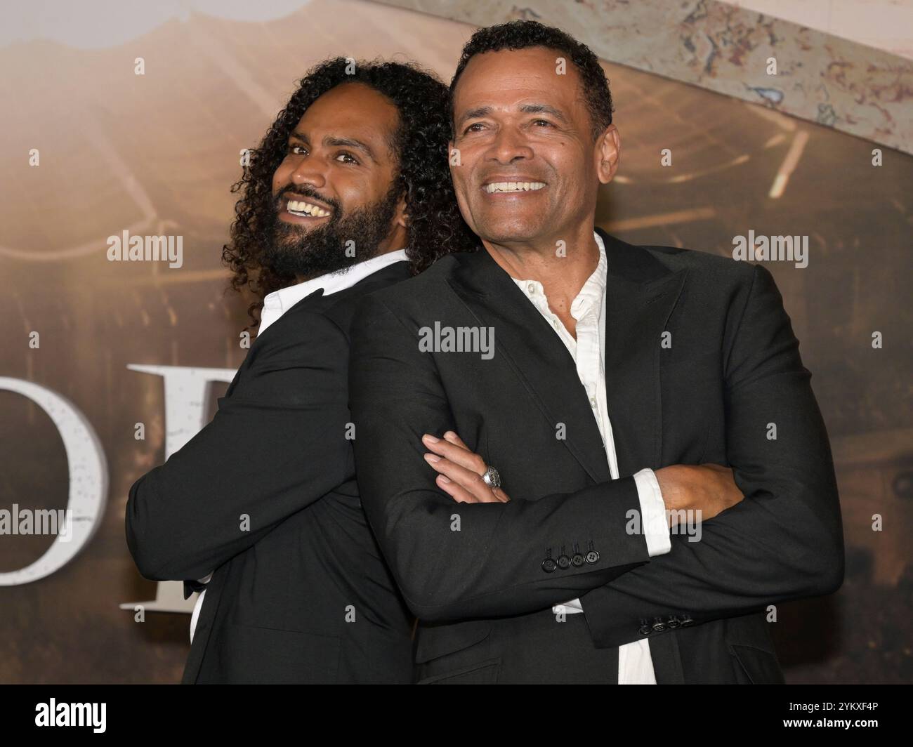 Hollywood, California, USA. 19th Nov, 2024. Makaylo Van Peebles and Mario Van Peebles. Los ...
